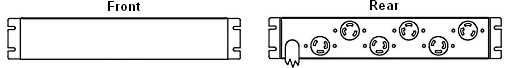 Basic Rack Mount PDU 30A/208V w/ 6 x L6-30R Twist Lock Receptacles, 10 ...